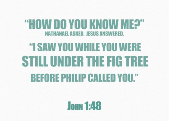 John 1:48 | re-Ver(sing) Verses